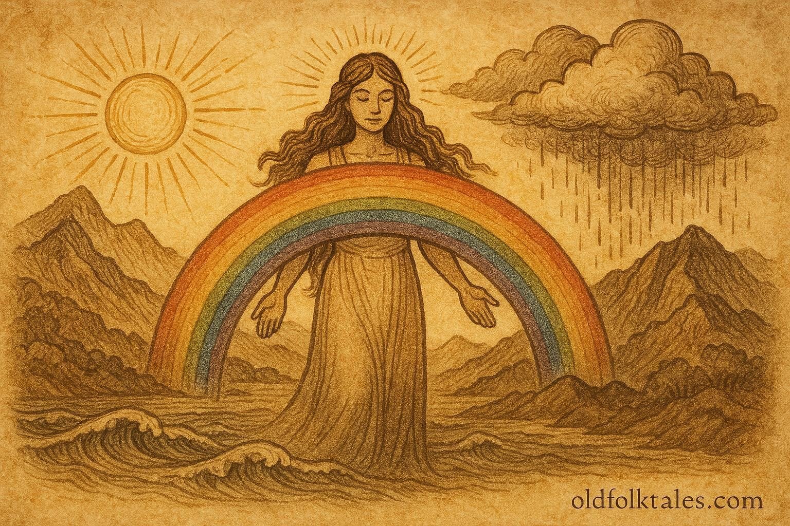 The Rainbow Maiden: Hawaiian Folktale