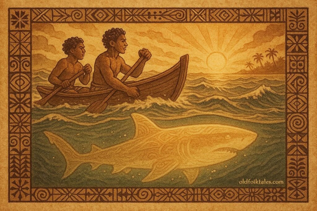 The Tongan Brothers and the Shark God: Polynesian Folktale